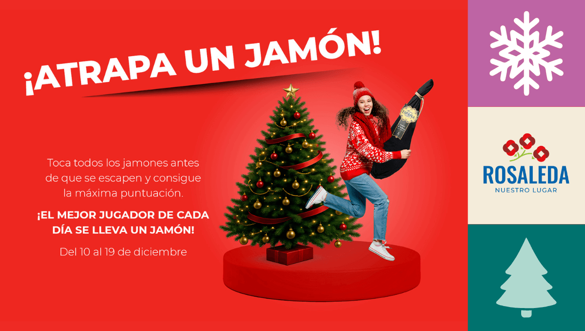 Gana un jamón de bellota cada día en Rosaleda